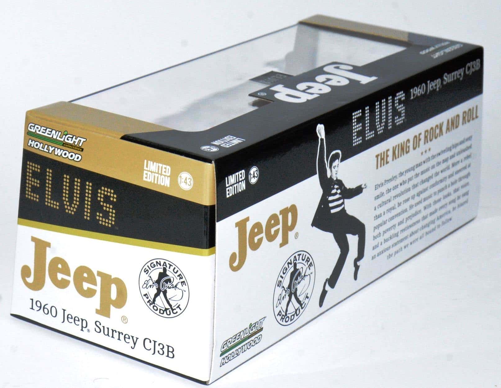 Greenlight Elvis 1960 Jeep Surrey CJ3B 1:43 - Universal Classic Toys