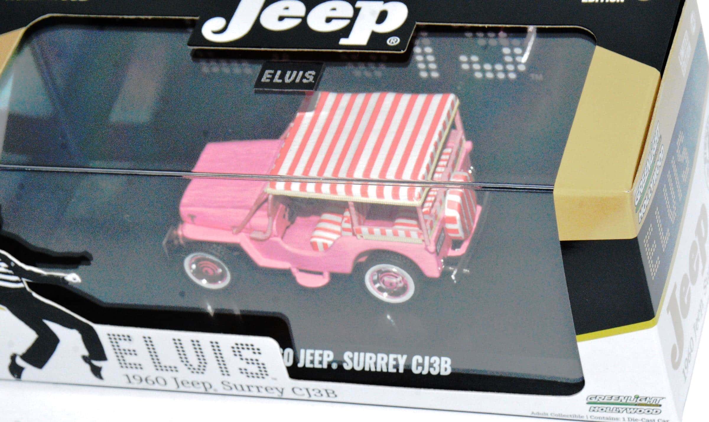 Greenlight Elvis 1960 Jeep Surrey CJ3B 1:43 - Universal Classic Toys