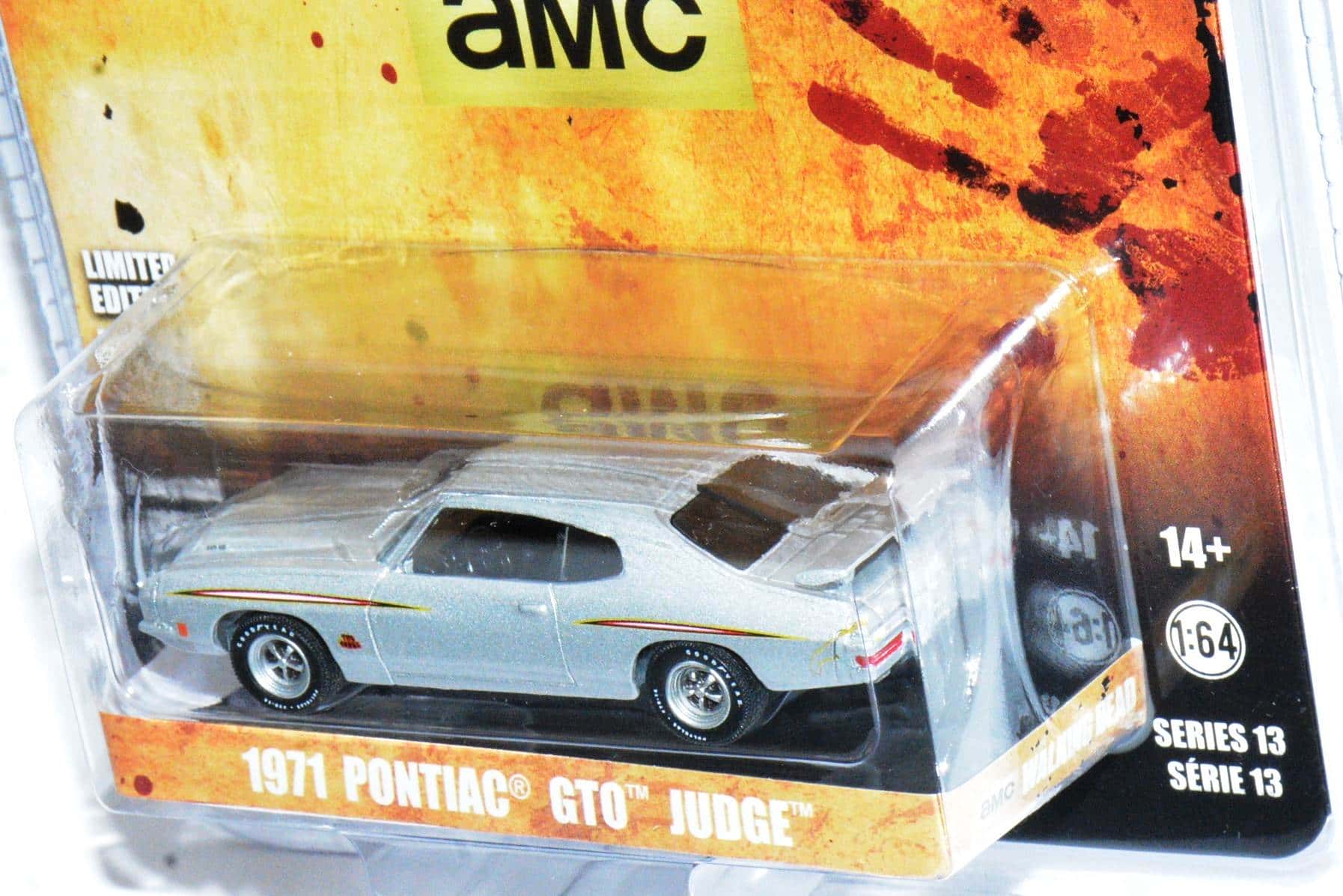 Greenlight Walking Dead AMC 1971 Pontiac GTO Judge - Universal Classic Toys