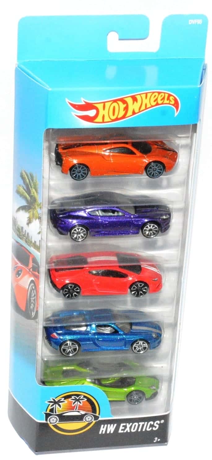 Hot Wheels HW Exotics 5-Pack - Universal Classic Toys