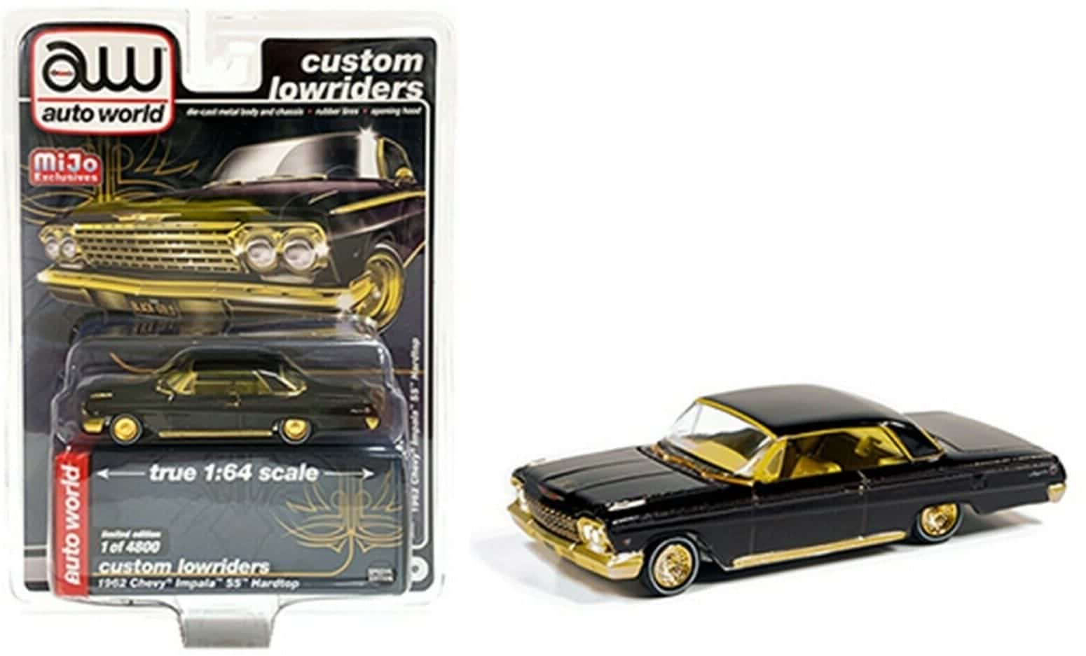 AW Auto World Custom Lowriders 1962 Chevy Impala SS Hardtop - Universal ...