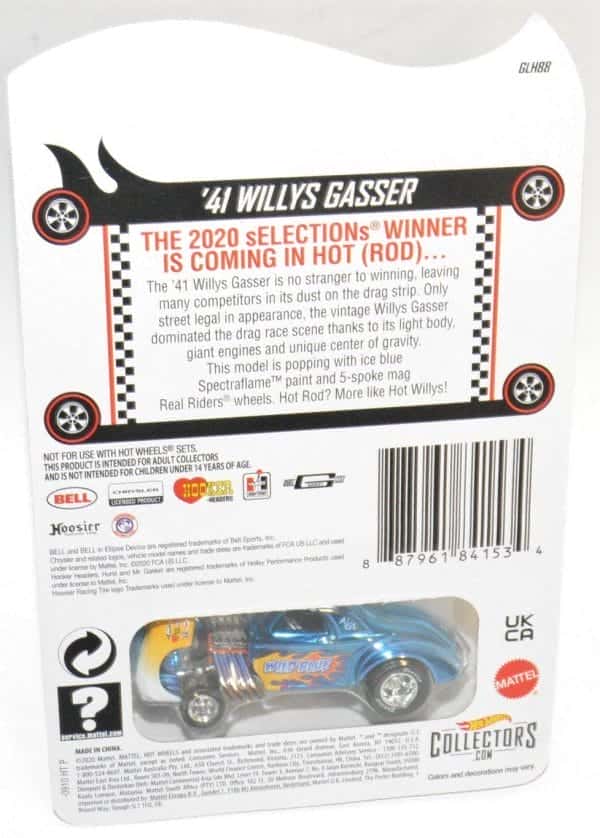 Hot Wheels RLC 2020 sELECTIONs Series '41 Willys Gasser - Universal Classic Toys