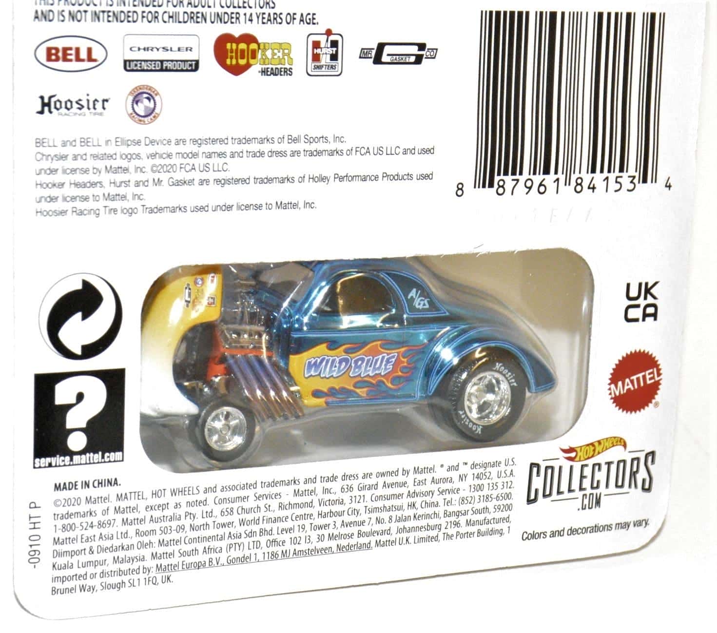 Hot Wheels RLC 2020 sELECTIONs Series '41 Willys Gasser - Universal Classic Toys