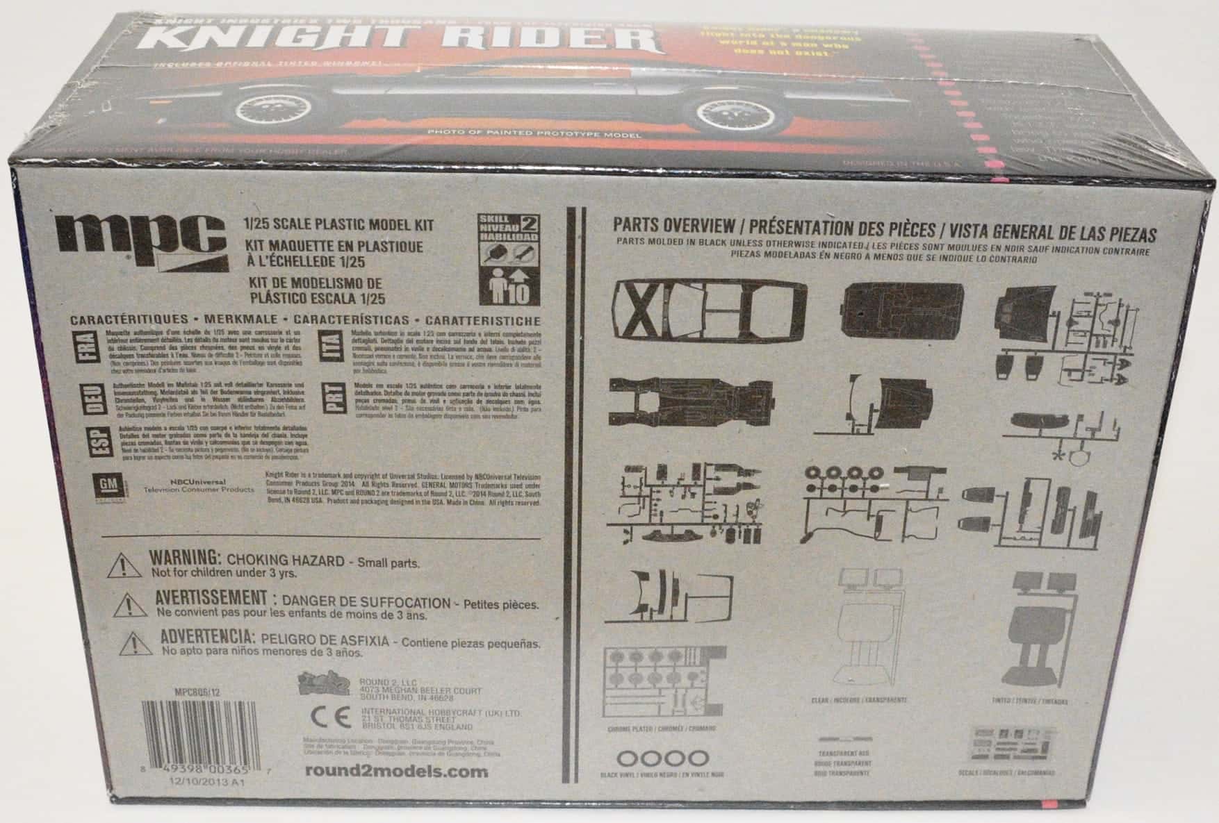 mpc knight Rider Model Kit - Universal Classic Toys