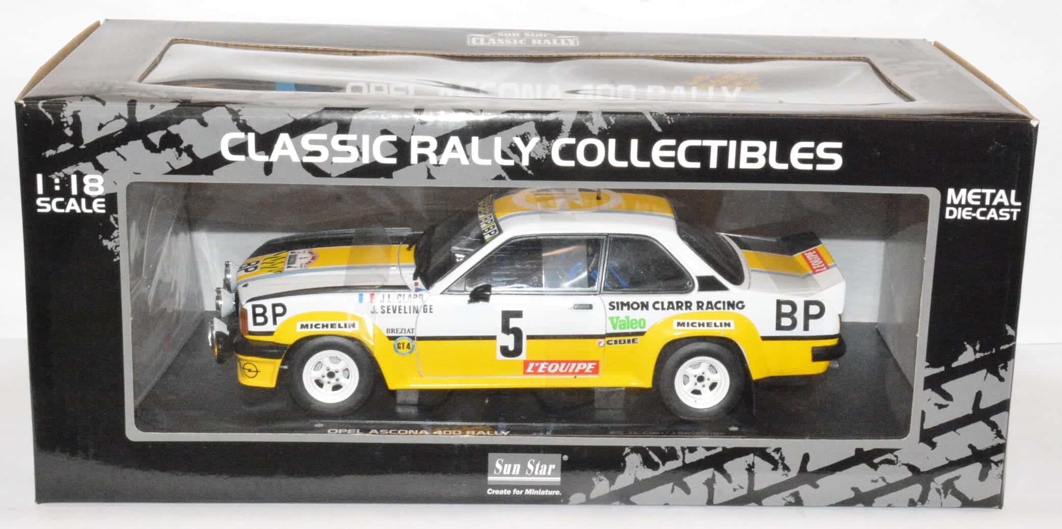 Sun Star Collectibles Classic Rally Opel Ascona 400 Rally 1/18 ...
