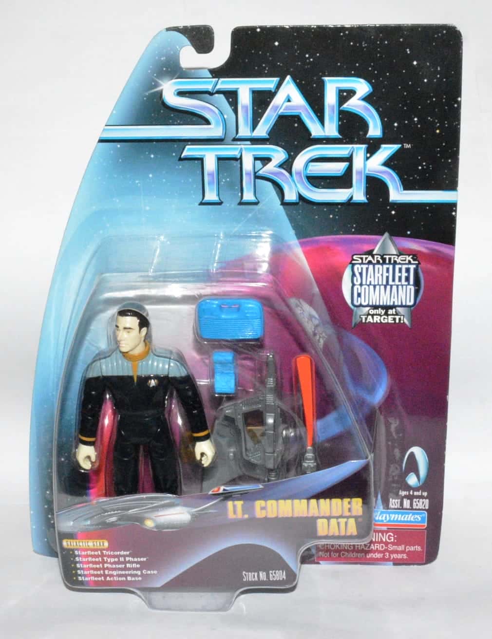Star Trek Starfleet Lt. Commander Data - Universal Classic Toys