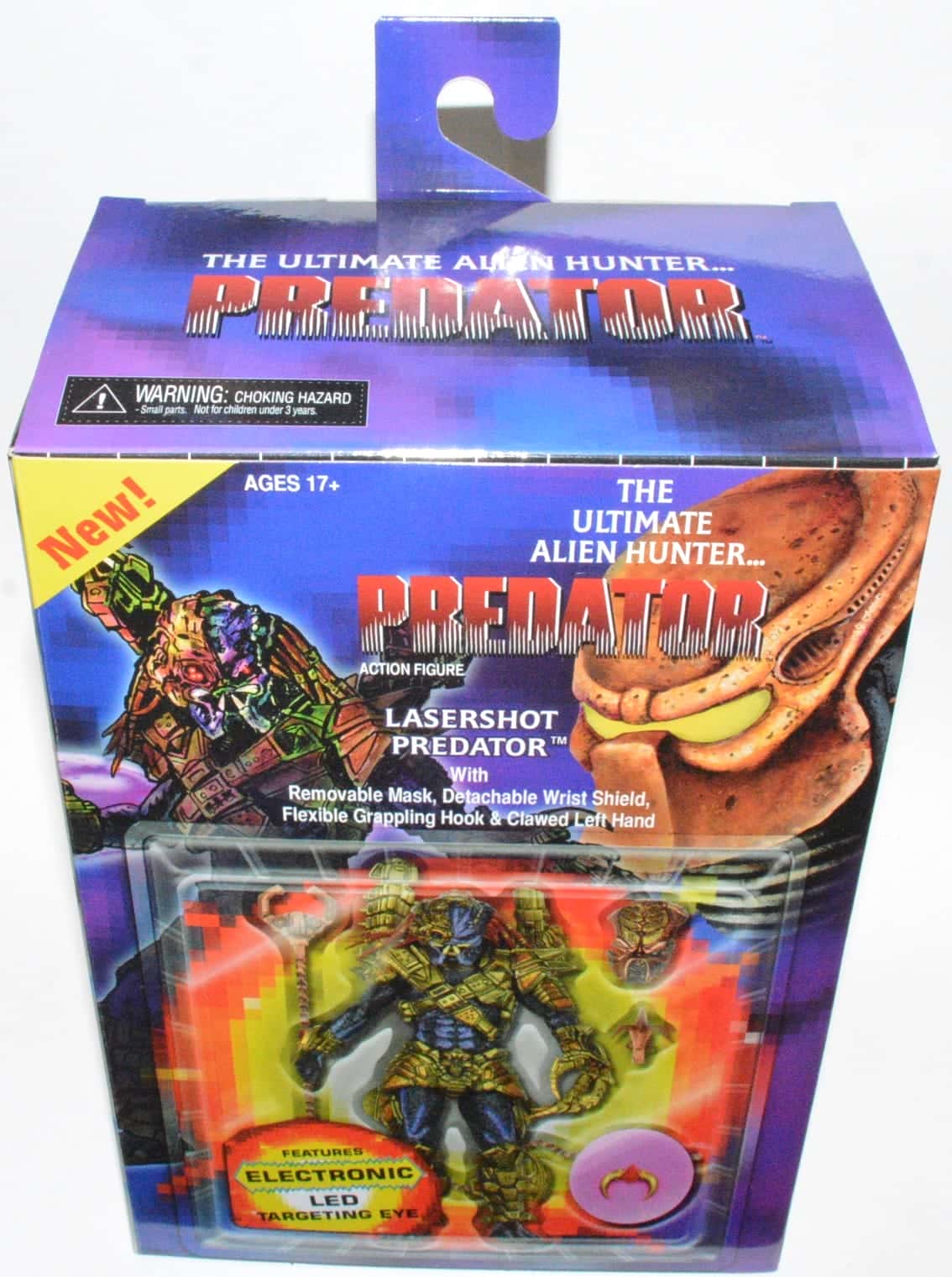 The Ultimate Alien Hunter Predator Lasershot Predator Figure ...