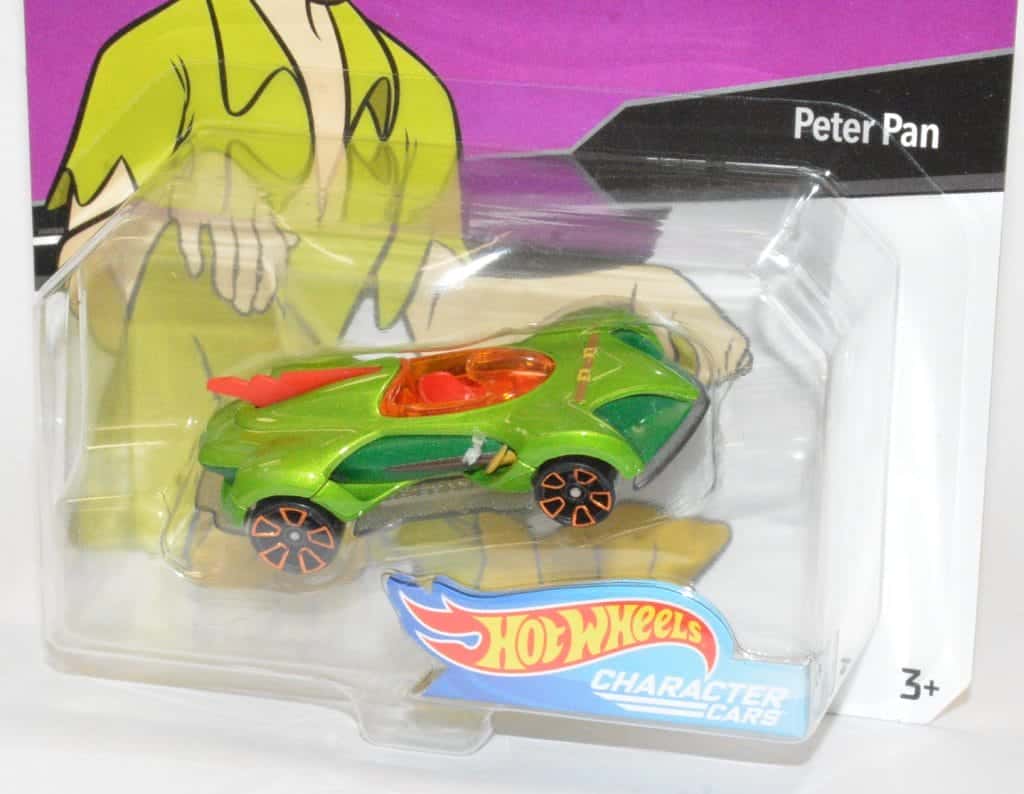 Hot Wheels Character Cars Disney Peter Pan - Universal Classic Toys
